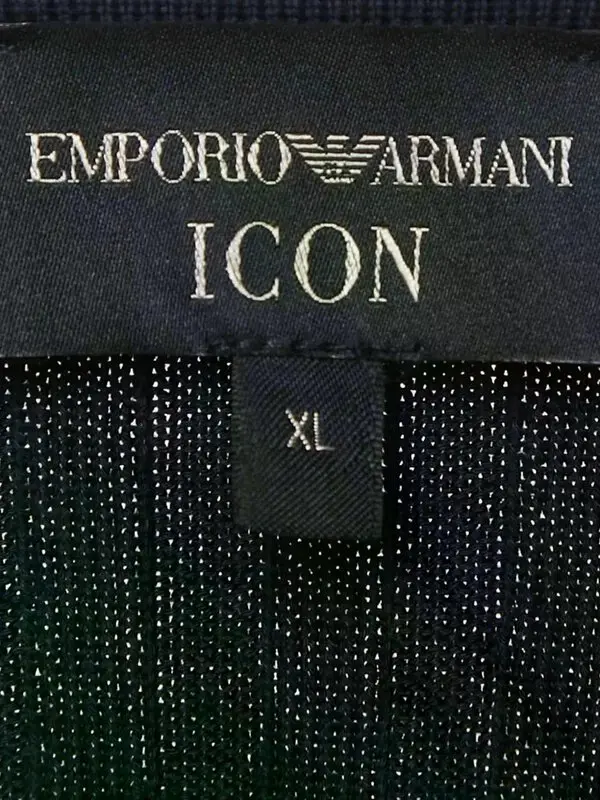 Emporio Armani Ribbed Logo Jumper