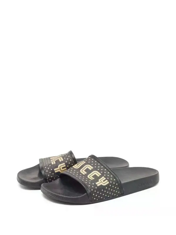 Gucci Logo-print Slides