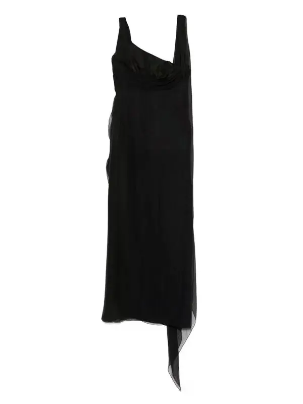 2000s silk dress Y2K Pimkie Brown Paisley Satin Slip Vintage Midi Cami Dress