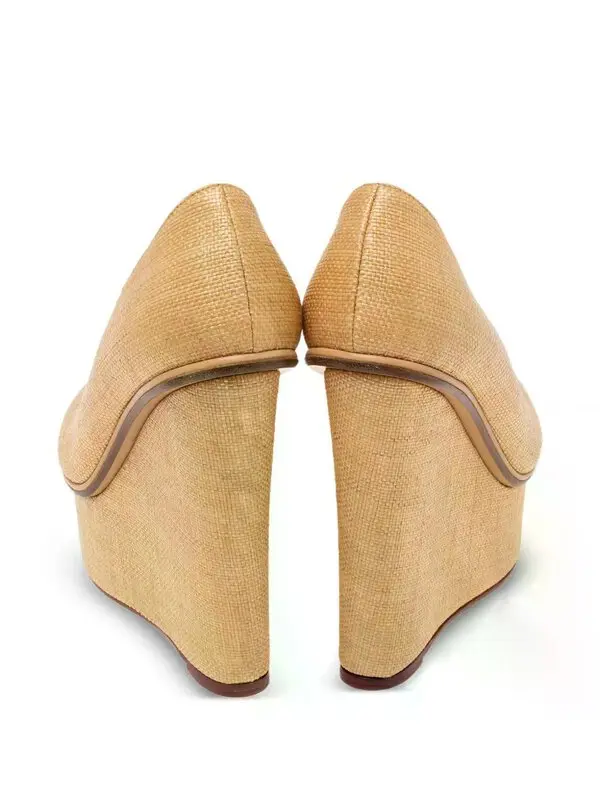 CHARLOTTE OLYMPIA 130mm Leather Carmen Pumps