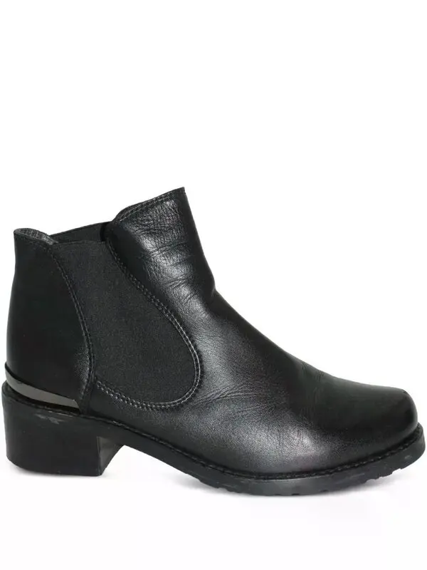 STUART WEITZMAN Leather Elastic-panel Chelsea Boots