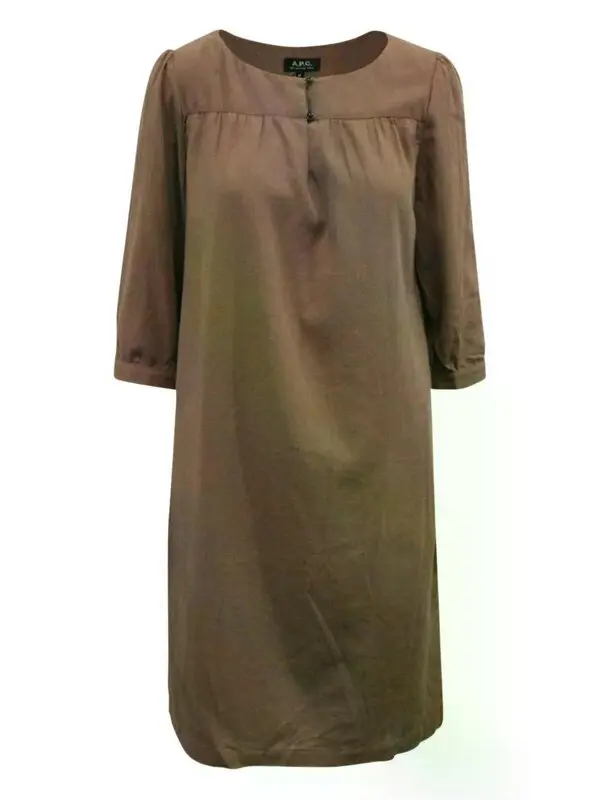 A.p.c. Belted Cotton Midi Dress
