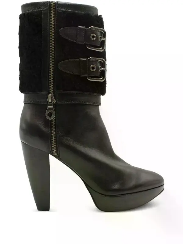 Burberry Leather Heeled Boots