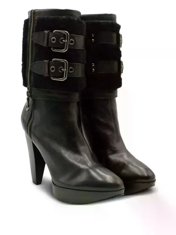 Burberry Leather Heeled Boots