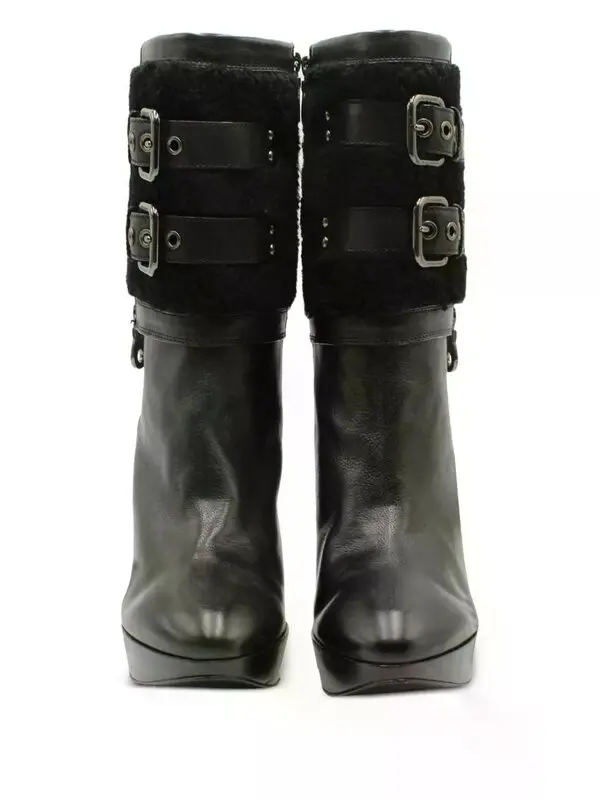 Burberry Leather Heeled Boots