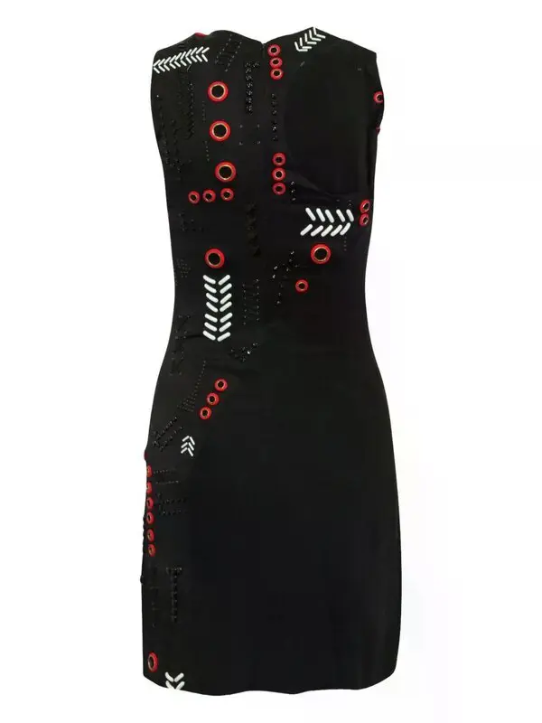 Versace Beaded Sleeveless Dress