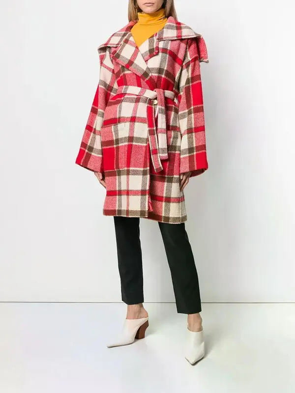 JC DE CASTELBAJAC Ko And Co Checkered Coat