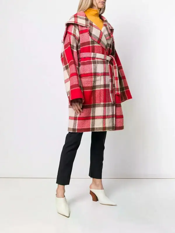 JC DE CASTELBAJAC Ko And Co Checkered Coat