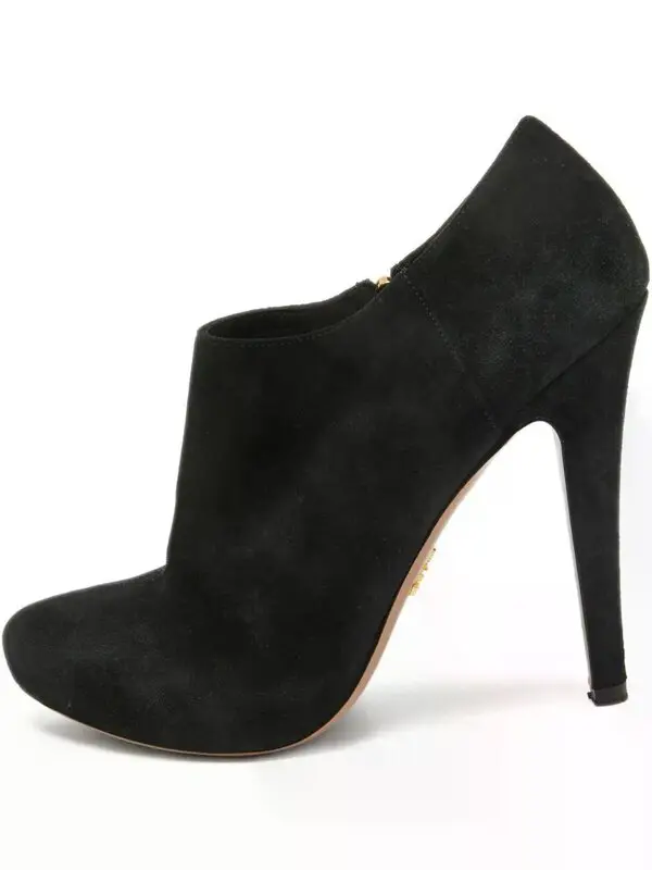 Prada 130mm Suede Booties