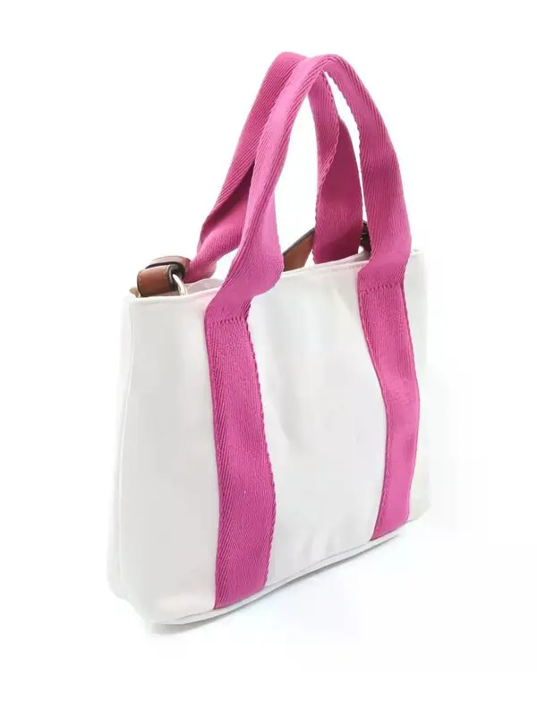 Chloé Canvas Tote Bag - White