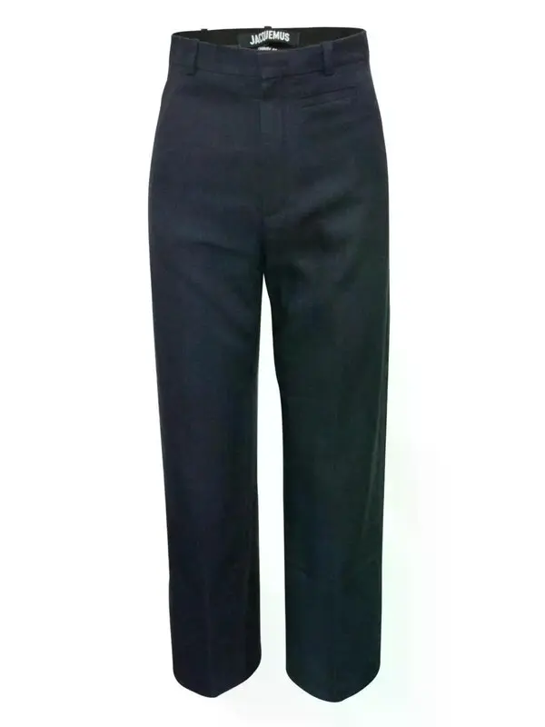 Jacquemus High-waist Linen Trousers