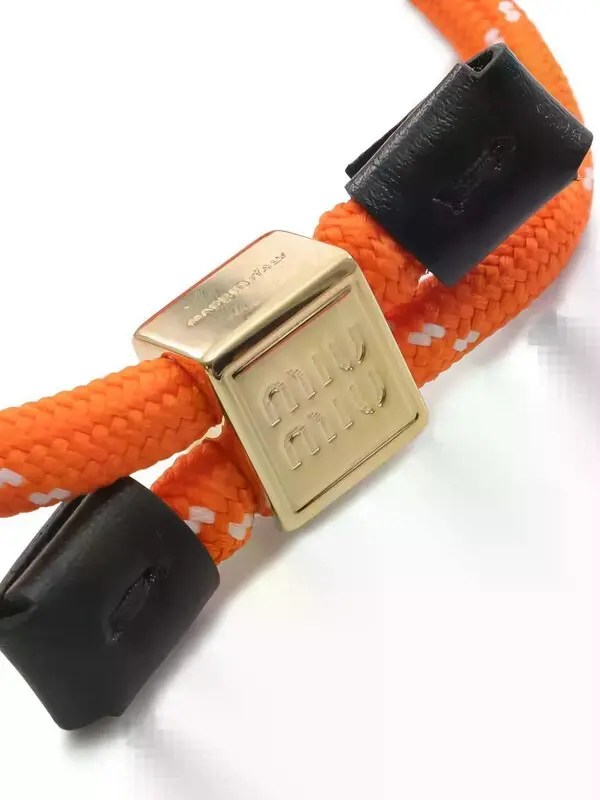 Miu Miu Logo-plaque Bracelet