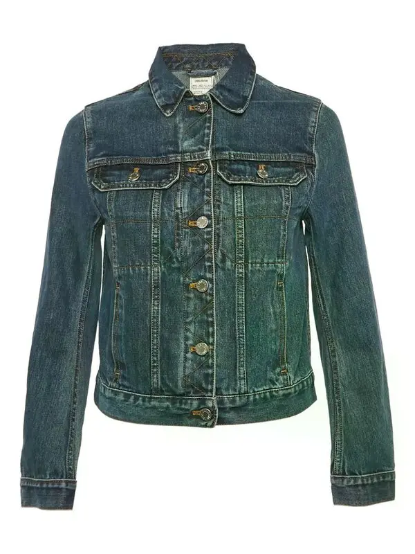 Zadig&Voltaire Embroidered Denim Jacket