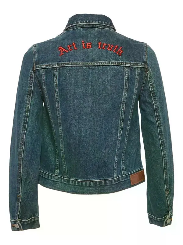 Zadig&Voltaire Embroidered Denim Jacket