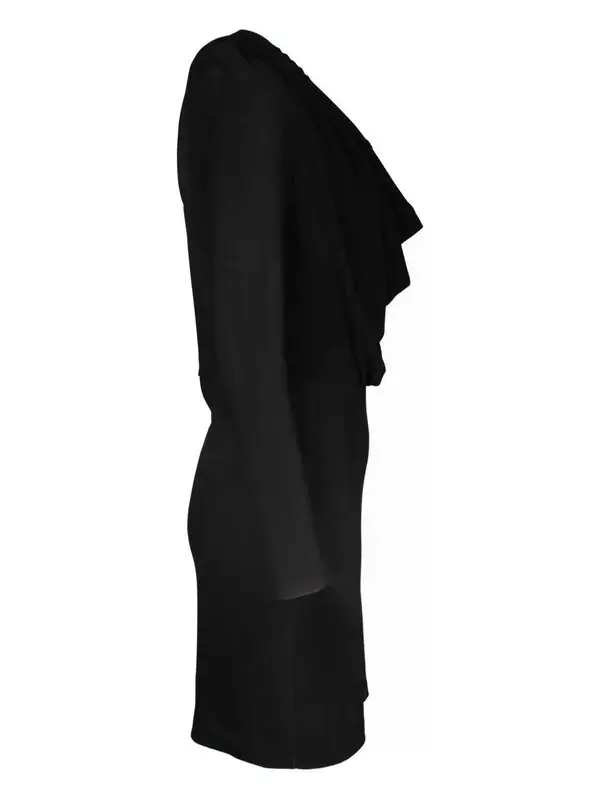 Givenchy Cowl-neck Bead-embellished Dress