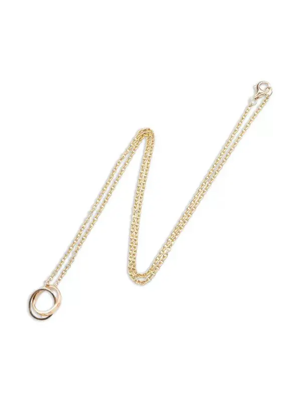 CARTIER 2010s 18k Rose Gold Love Necklace - Pink