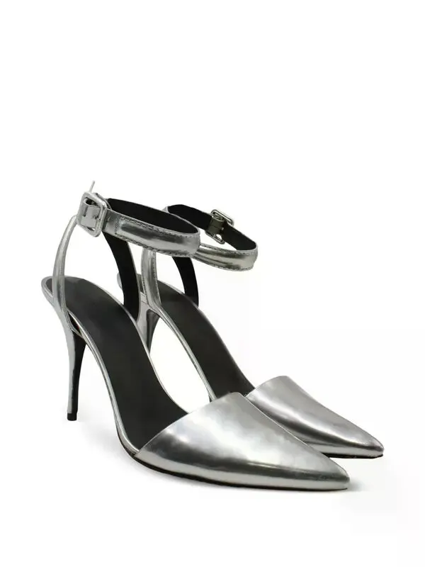 ALEXANDER WANG Ankle-strap Pointed-toe Pumps