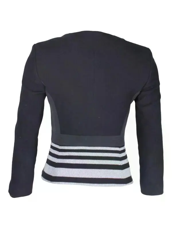 BOSS Jeisina Textured Striped Jacket