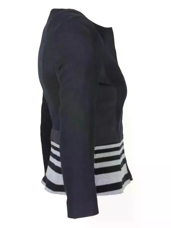 BOSS Jeisina Textured Striped Jacket