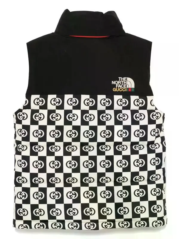 Gucci X The North Face Interlocking-g Gilet - Black
