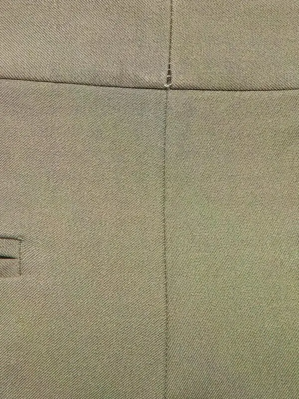 JOSEPH Straight-leg Trousers - Green