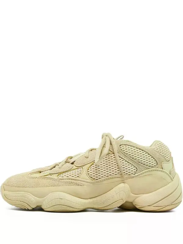 ADIDAS X YEEZY 500 Mesh-paneled Sneakers - Yellow