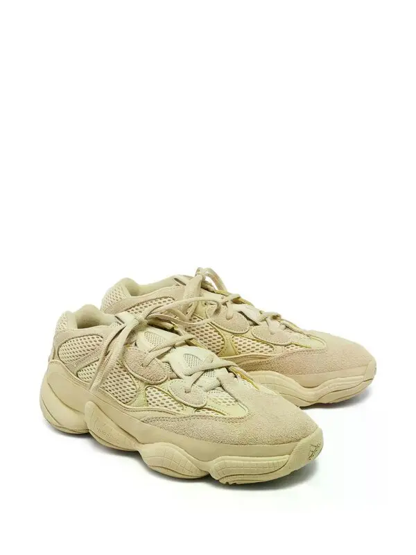 ADIDAS X YEEZY 500 Mesh-paneled Sneakers - Yellow