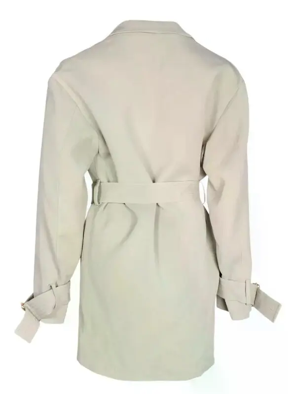 DION LEE Belted Cocoon Coat