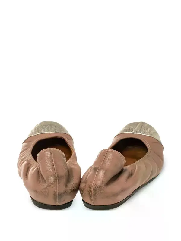 LANVIN Leather Ballet Flats