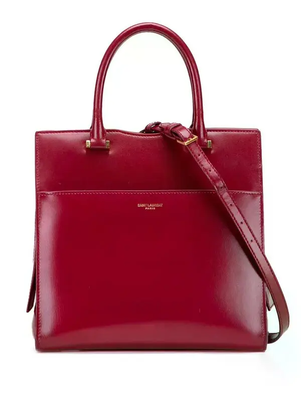 Saint Laurent Small Leather Uptown Satchel