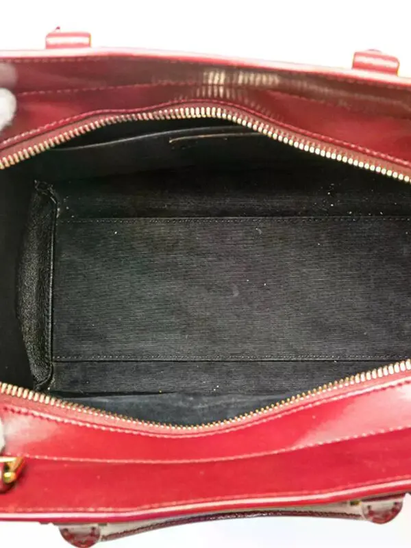 Saint Laurent Small Leather Uptown Satchel