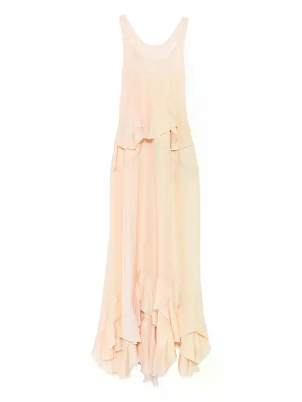 Stella McCartney Ruffled Silk Gown