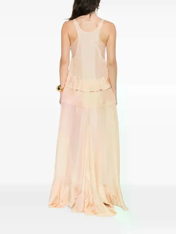 Stella McCartney Ruffled Silk Gown