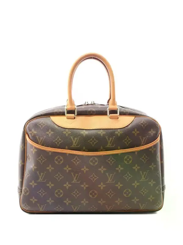 LOUIS VUITTON Deauville Monogram Tote - Brown