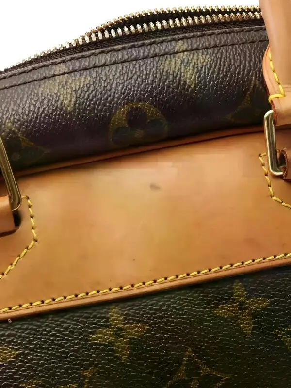 LOUIS VUITTON Deauville Monogram Tote - Brown