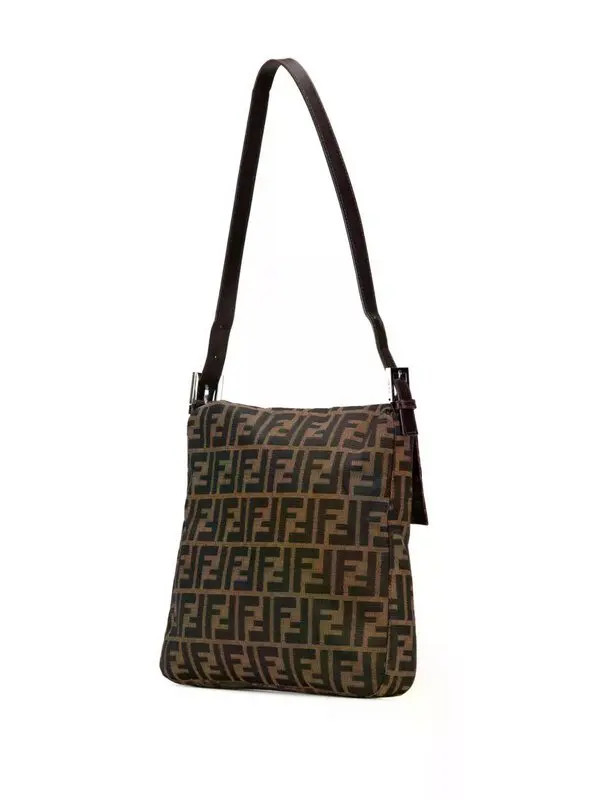 Fendi Zucca Canvas Shoulder Bag