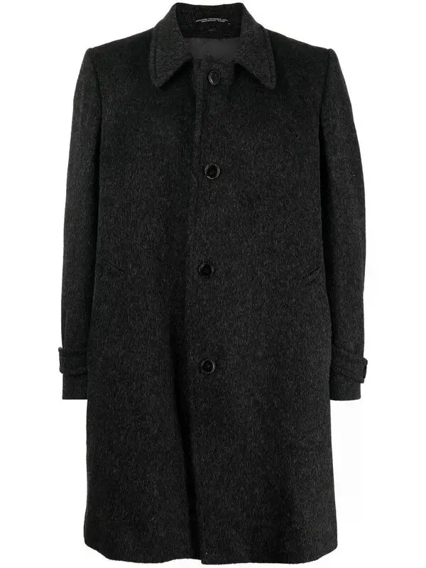 A.N.G.E.L.O. VINTAGE CULT 1970s Single-breasted Coat - Grey