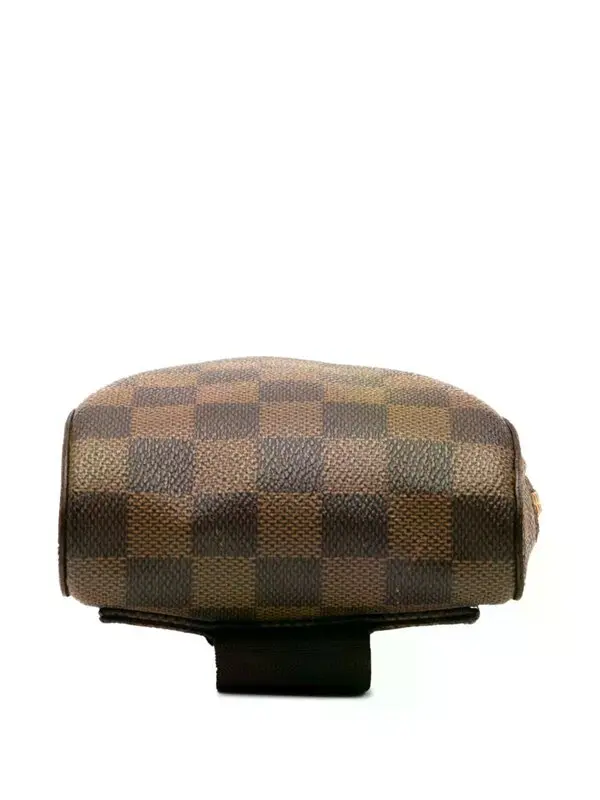 LOUIS VUITTON 2005 Damier Ebene Geronimos Crossbody Bag
