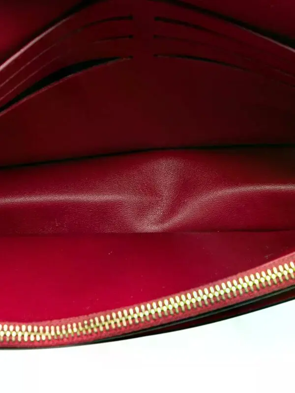 LOUIS VUITTON Monogram Flore Wallet On Chain Crossbody Bag