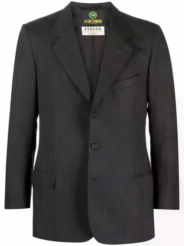 A.N.G.E.L.O. VINTAGE CULT 1990s Notched Lapels Blazer