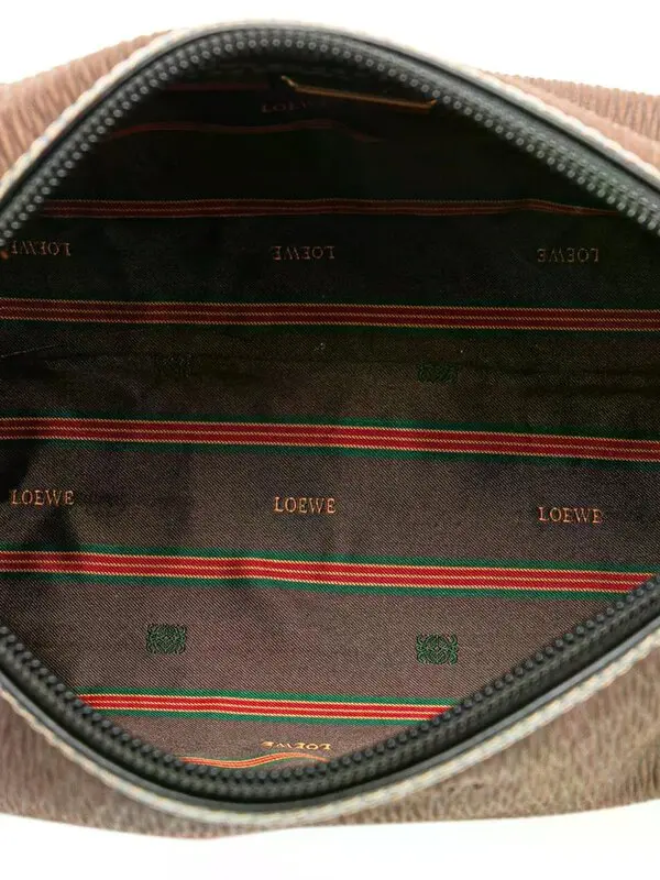 Loewe Velazquez Leather Pouch - Black