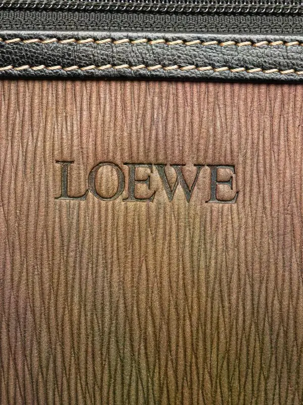 Loewe Velazquez Leather Pouch - Black