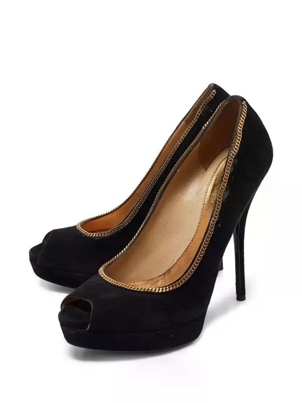 Gucci 145mm Suede Pumps