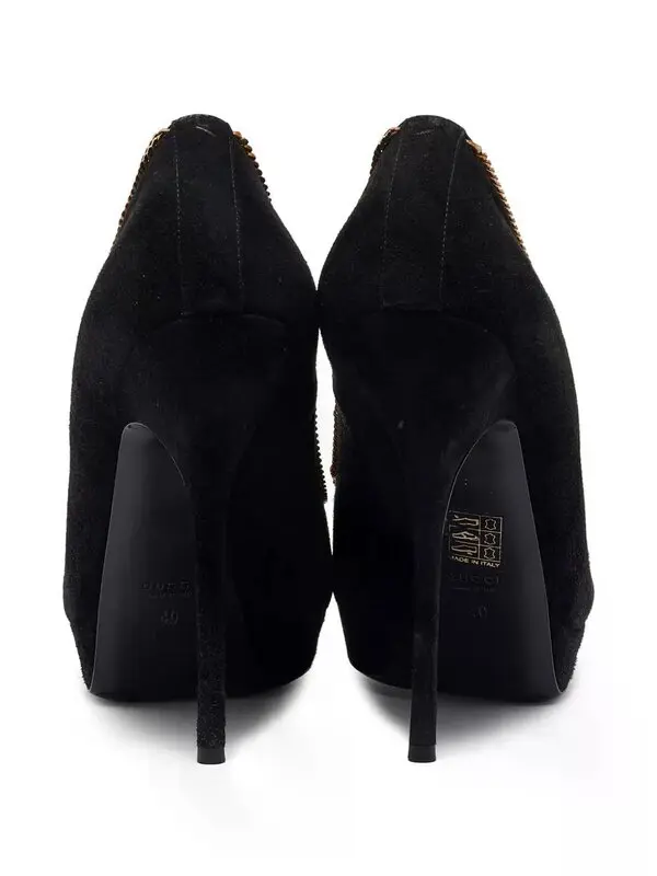 Gucci 145mm Suede Pumps