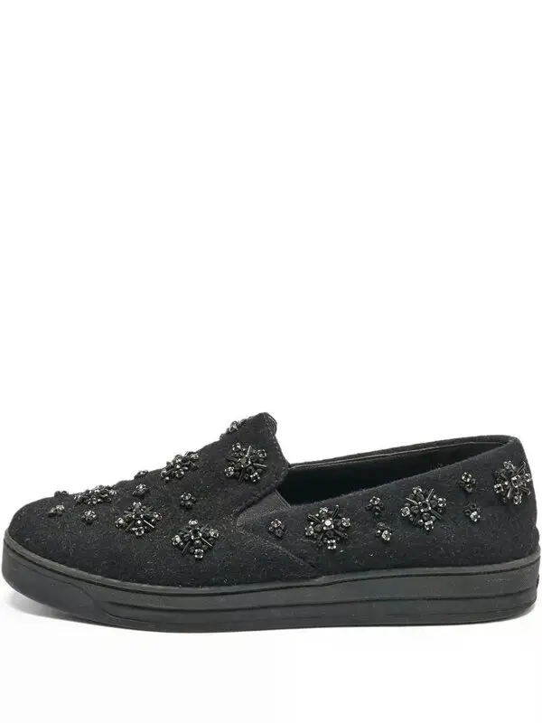 Prada Crystal-embellished Sneakers