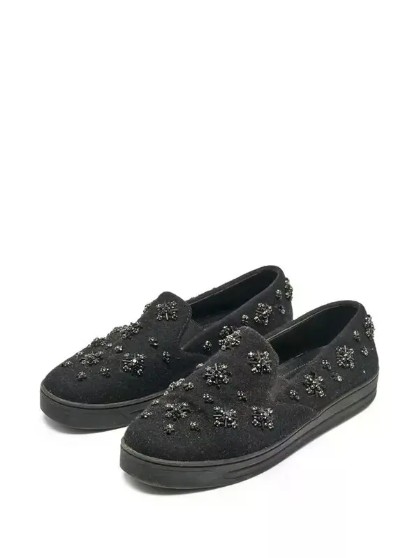 Prada Crystal-embellished Sneakers