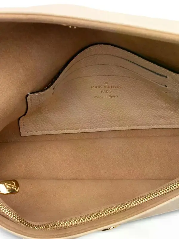 LOUIS VUITTON Monogram Empreinte Giant Ivy Wallet On Chain - Brown