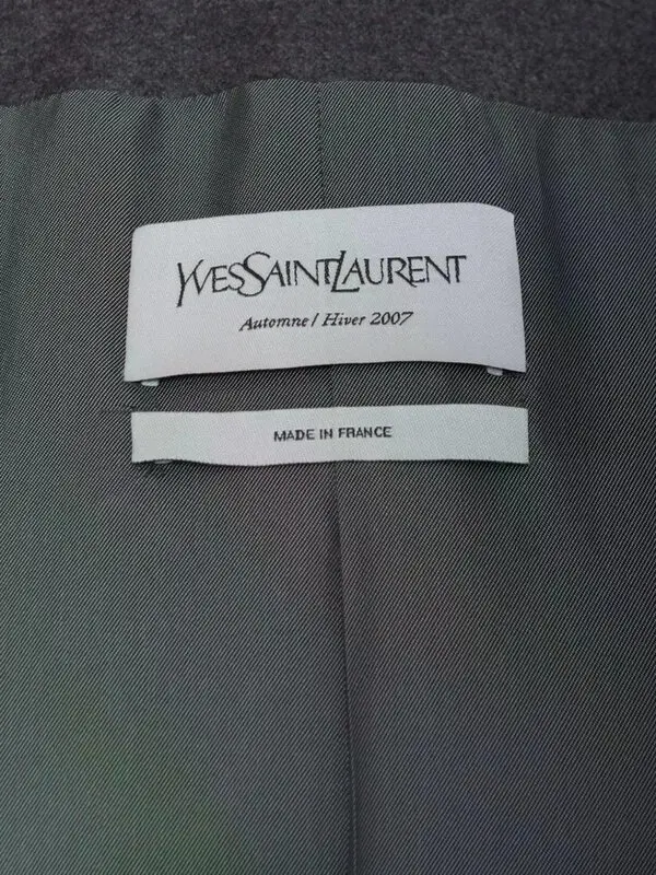 Saint Laurent Wool-cashmere Blend Coat
