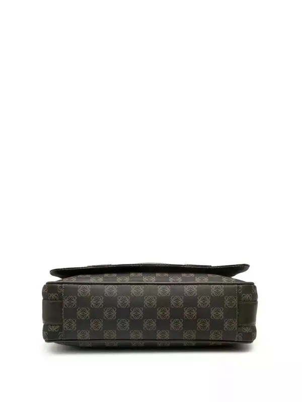 Loewe Anagram Coated Canvas Flap Crossbody Bag