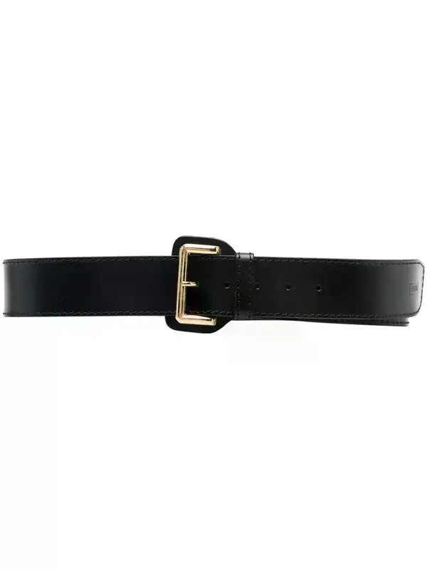 Gianfranco Ferre 1990s Leather Belt - Black